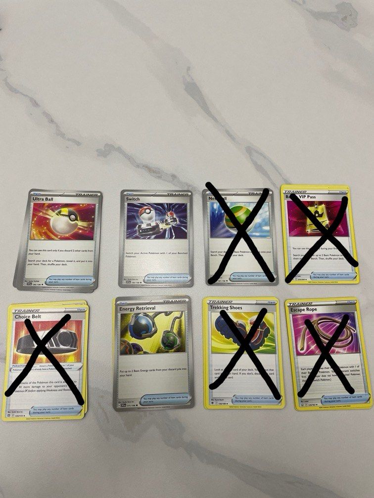 Pokemon PTCG playables! Pokemons,supporters and items, Hobbies & Toys, Toys & Games on Carousell