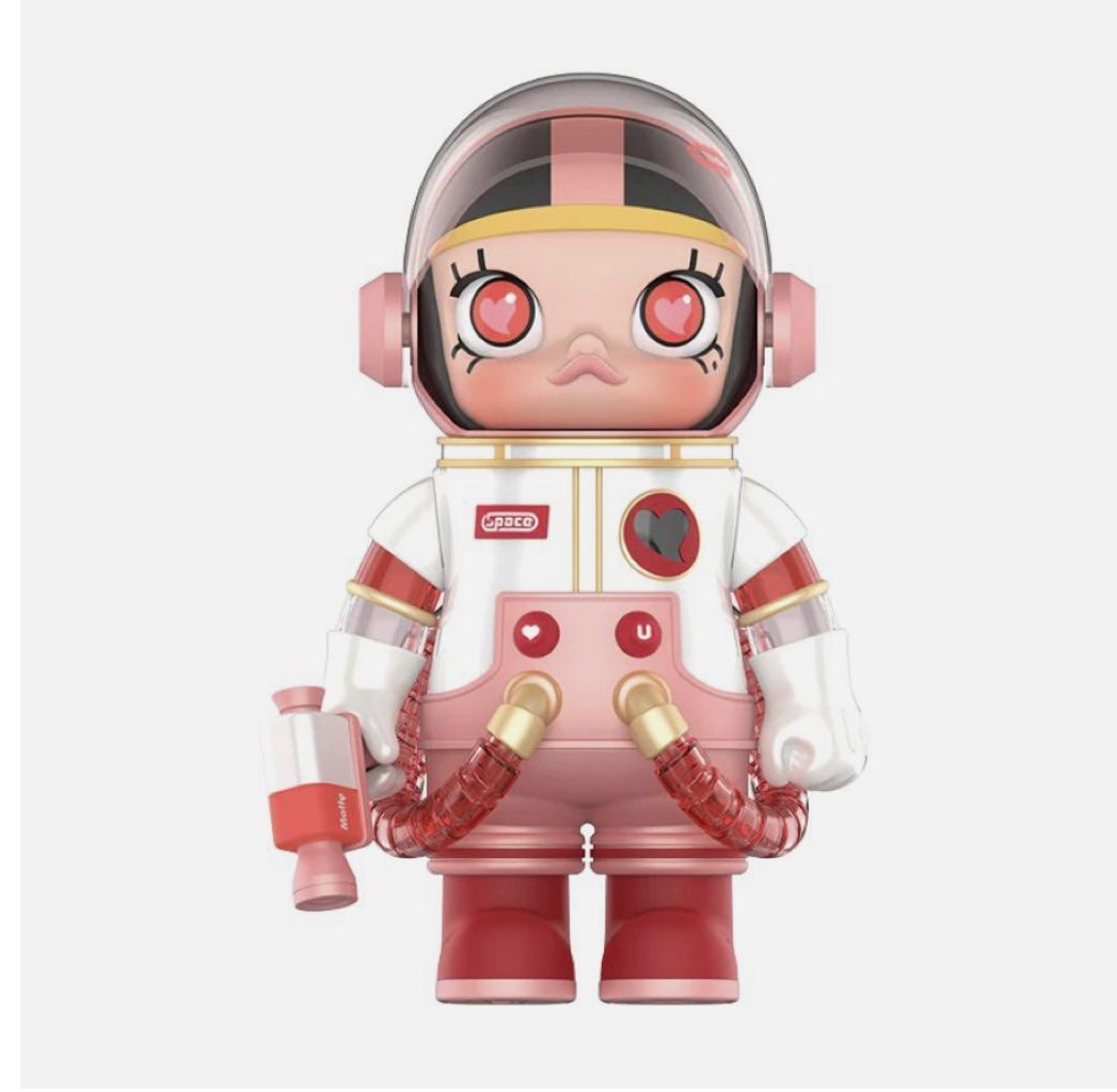 Pop Mart Mega Collection Space Molly Heartbeat, Hobbies & Toys, Toys ...