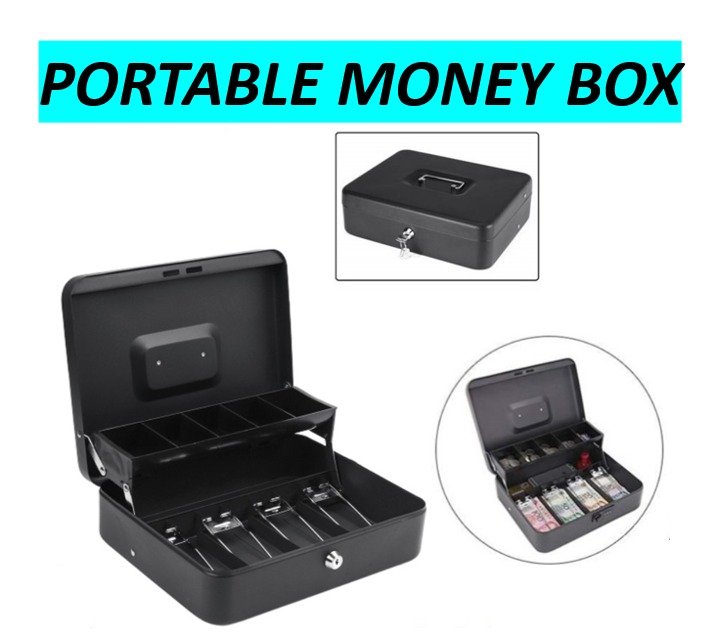 Portable Money Cash Box / Money Box / Cash Box / Money Case / Cash Case ...