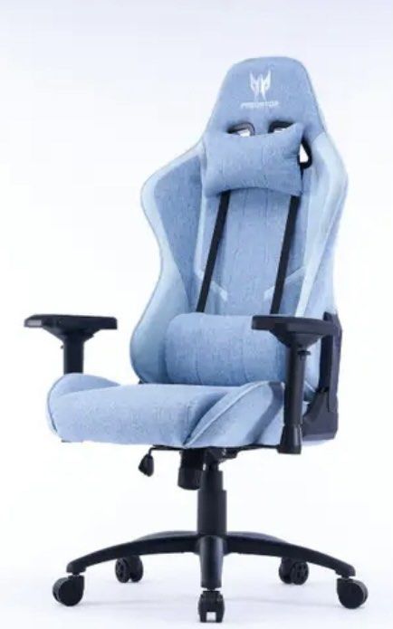 Predator Gaming Chair Fabric ( Blue ), Furniture & Home Living ...