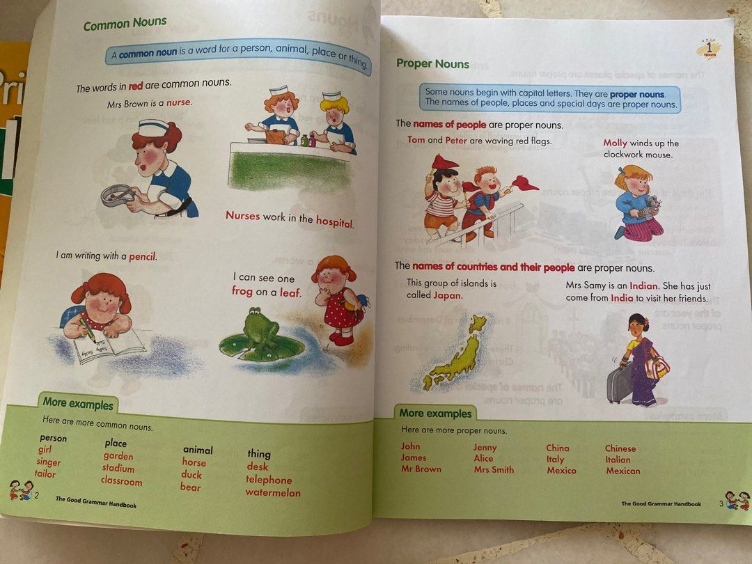 Primary 1 English Revision Books (Set of short exercises and grammar ...