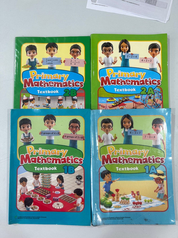 Primary Math Textbook Hobbies And Toys Books And Magazines Textbooks On Carousell
