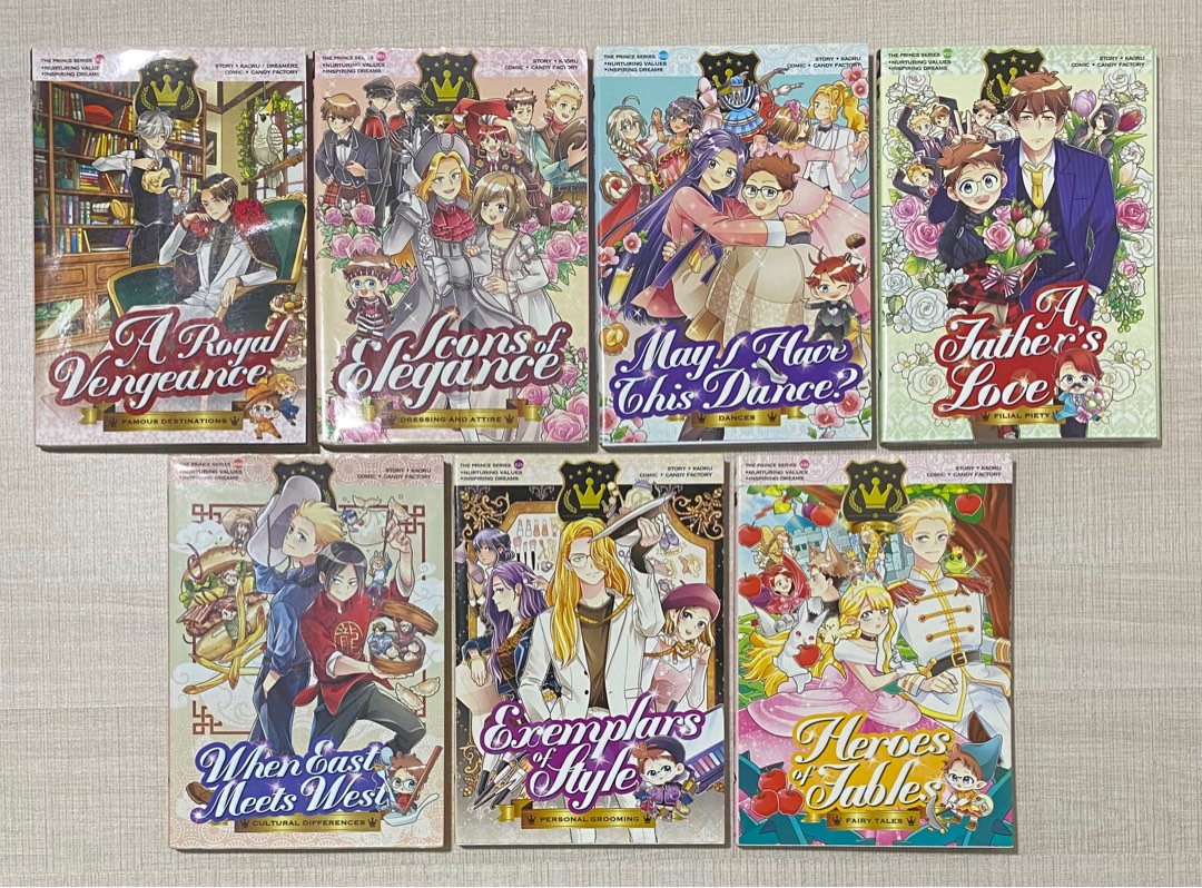 Prince Series comics, Hobbies & Toys, Books & Magazines, Comics & Manga ...