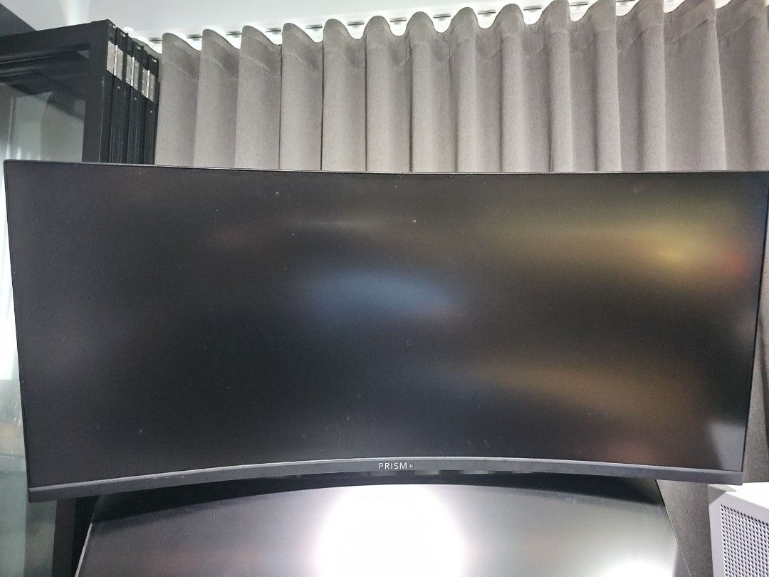 Prism X340 Pro ultrawide monitor itor + Arc Stealth Pro Monitor Arm ...