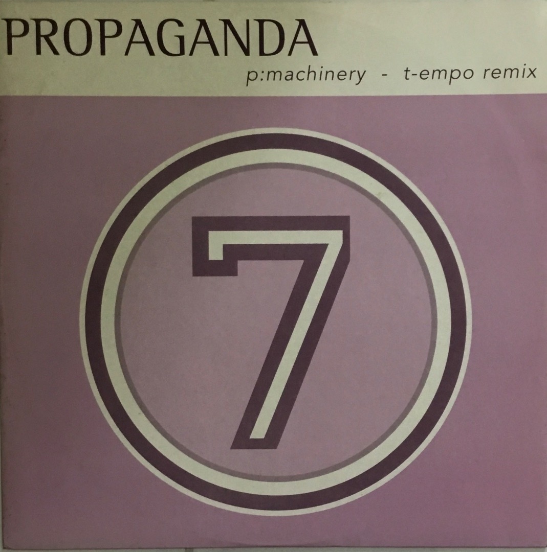 Propaganda - p:Machinery (T-Empo Remix), Hobbies & Toys, Music & Media ...