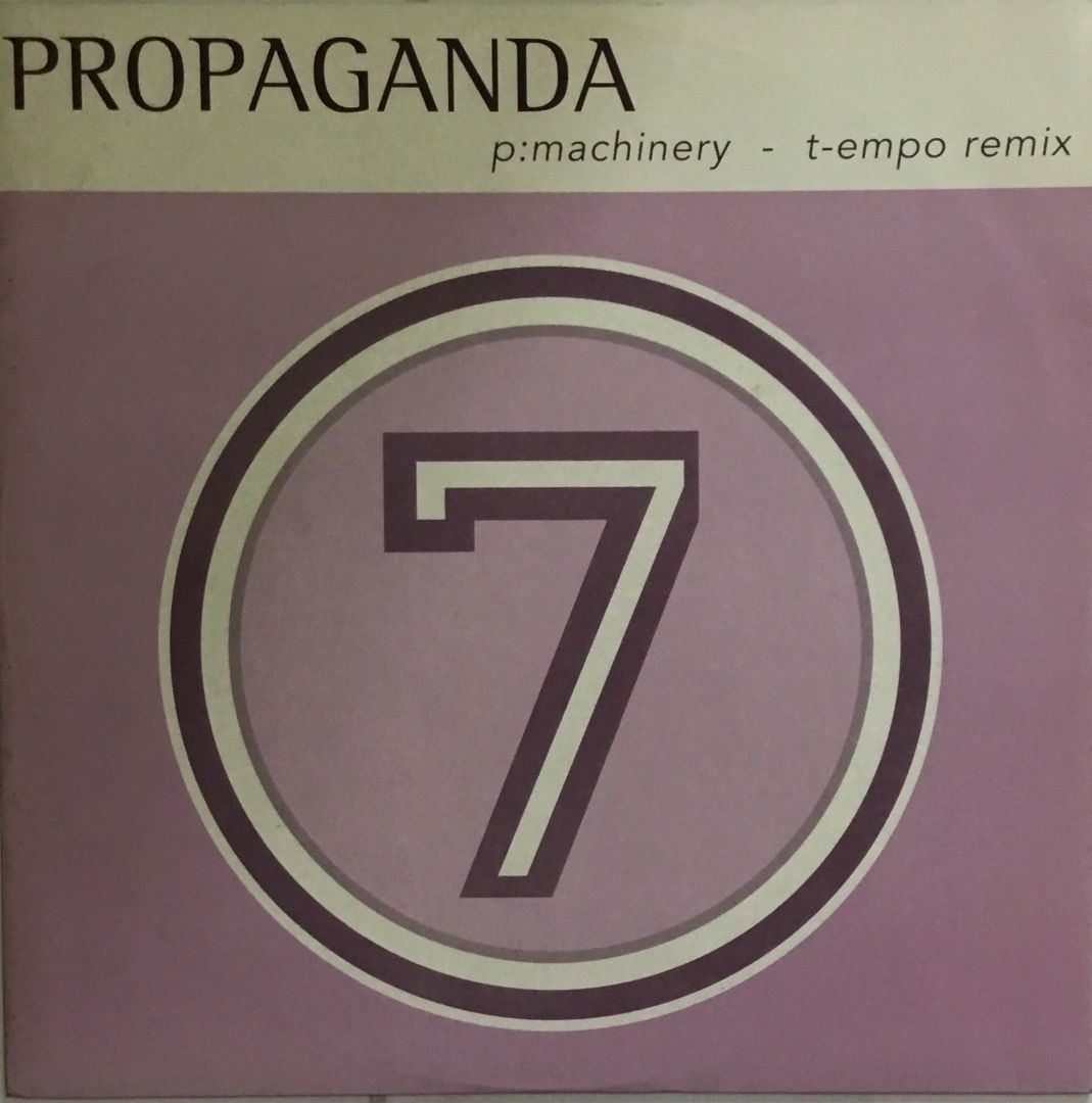 Propaganda - p:Machinery (T-Empo Remix), Hobbies & Toys, Music & Media ...