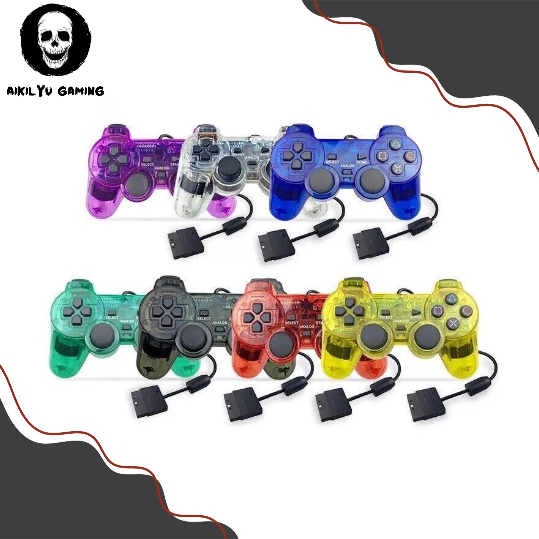 PS2 WIRED CONTROLLER DS2, Video Gaming, Gaming Accessories, Controllers ...