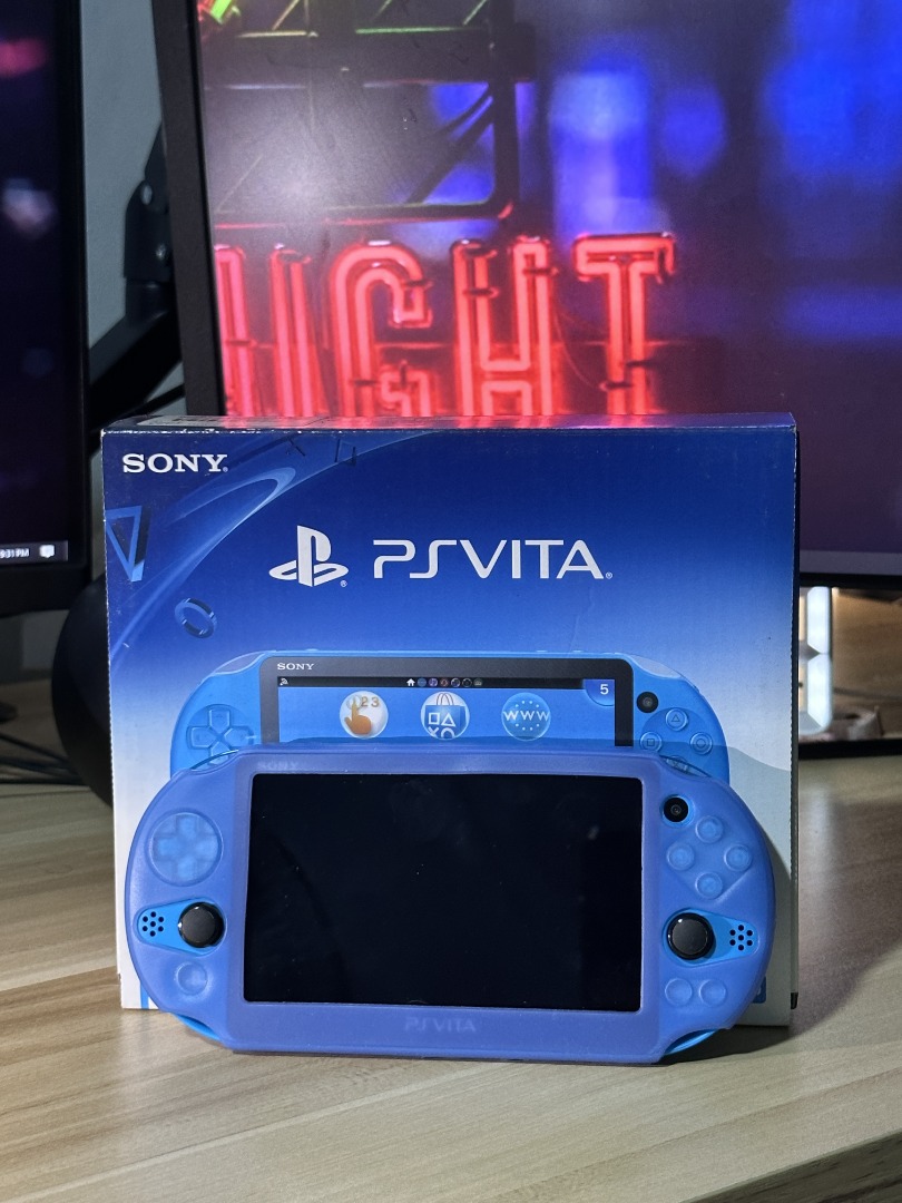 PS VITA Blue, Hobbies & Toys, Toys & Games on Carousell