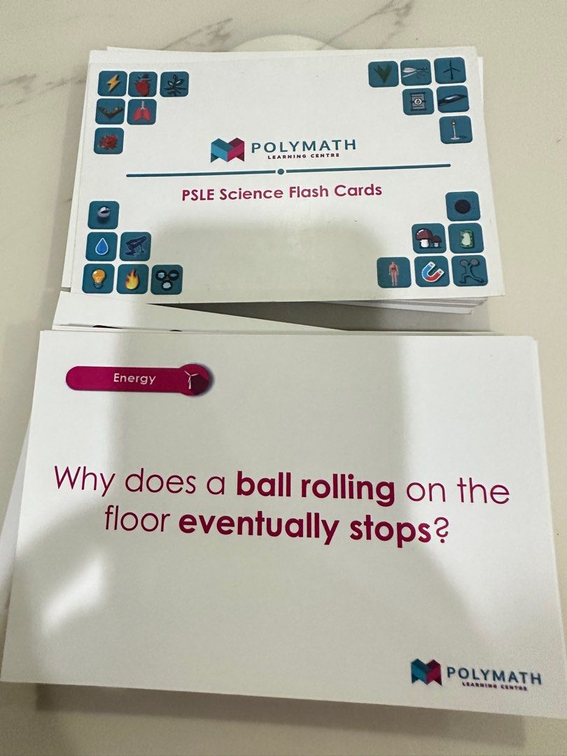 PSLE Science Flash Cards , Hobbies & Toys, Books & Magazines ...