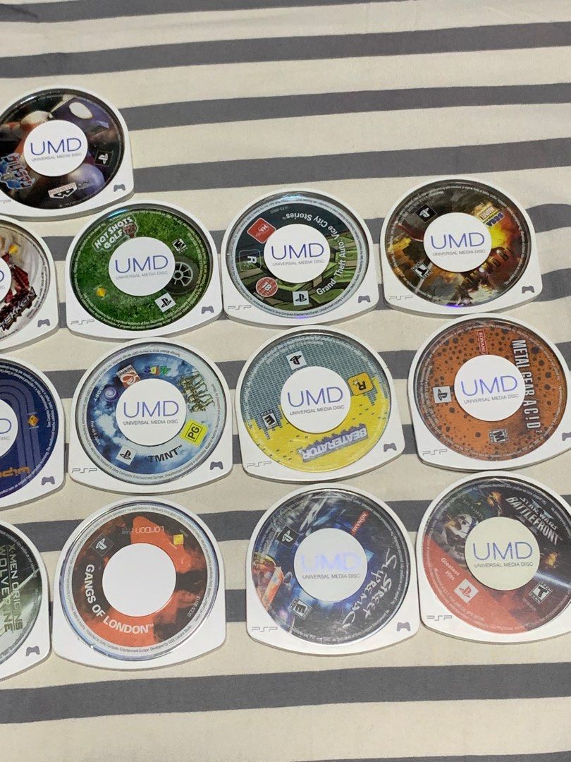 PSP Assorted umd games, Hobbies & Toys, Toys & Games on Carousell