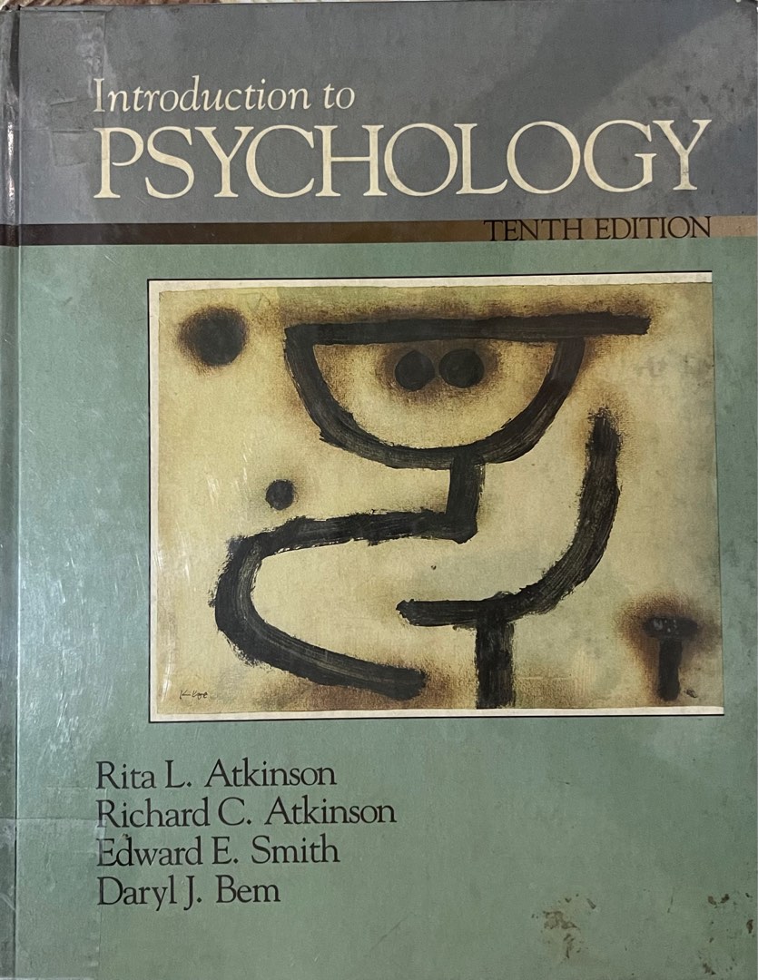 Psychology 10th ed - Atkinson, et al, Hobbies & Toys, Books & Magazines ...