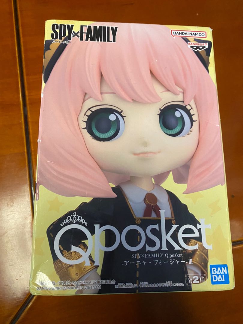 Qposket spy x family, 興趣及遊戲, 玩具 & 遊戲類 - Carousell