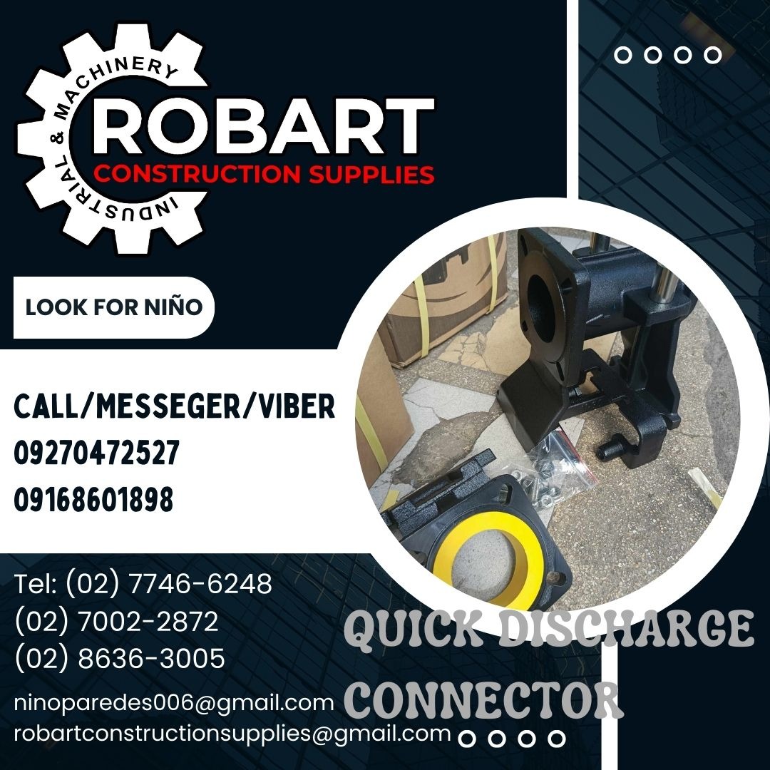 QUICK DISCHARGE CONNECTOR, Commercial & Industrial, Construction Tools ...