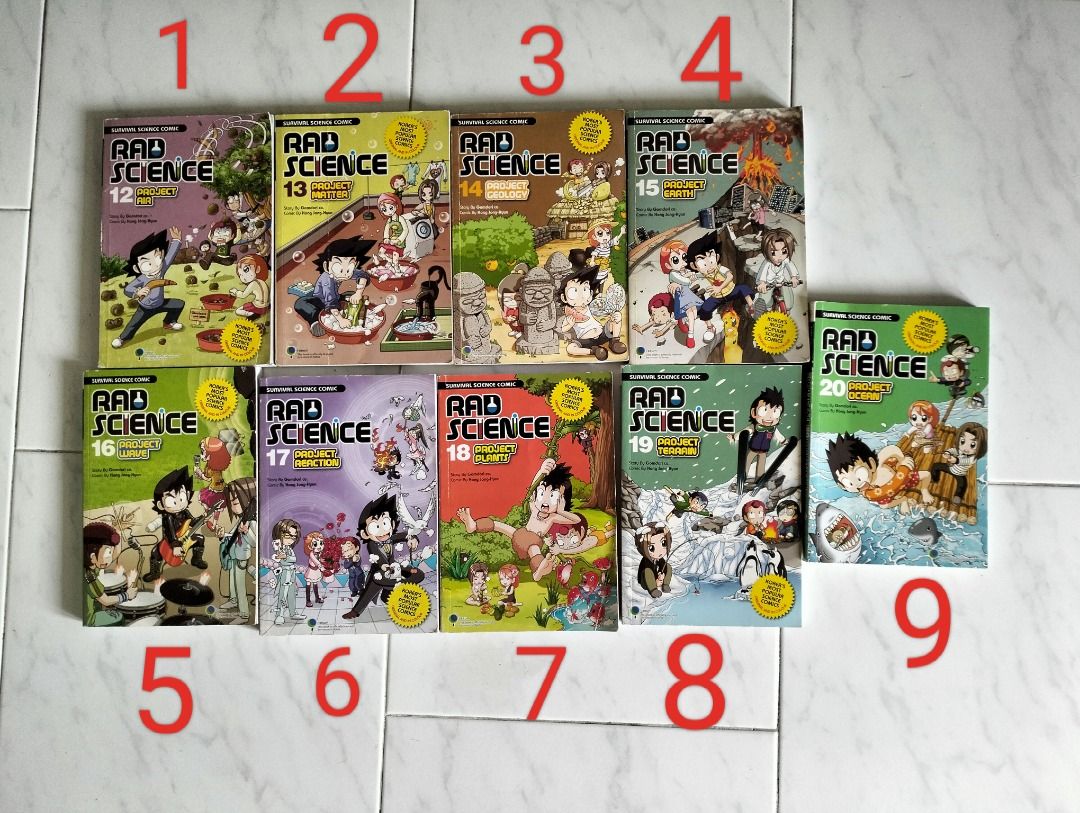 Rad science survival science comic, Hobbies & Toys, Books & Magazines, Comics & Manga on Carousell