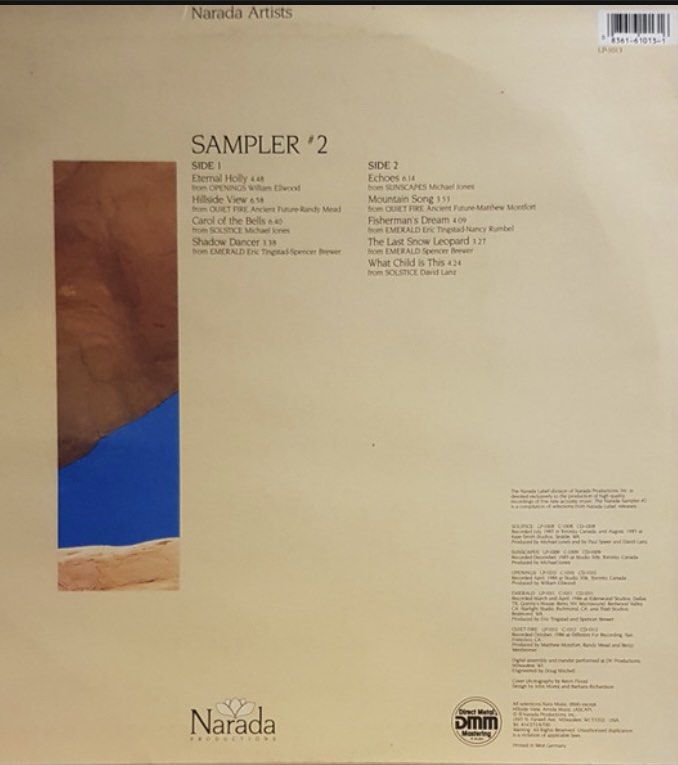 “Rare” Narada Sampler “Audiophile Quality” - Vinyl Record LP, Hobbies ...