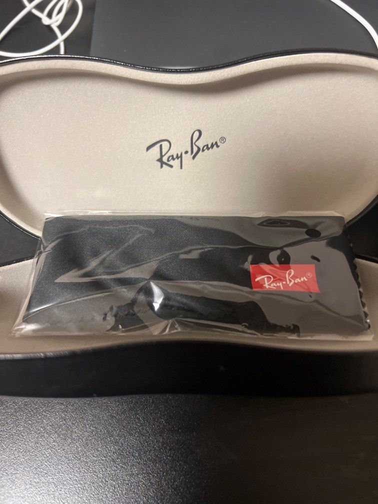 Ray Ban Specs Case, Men's Fashion, Watches & Accessories, Sunglasses ...