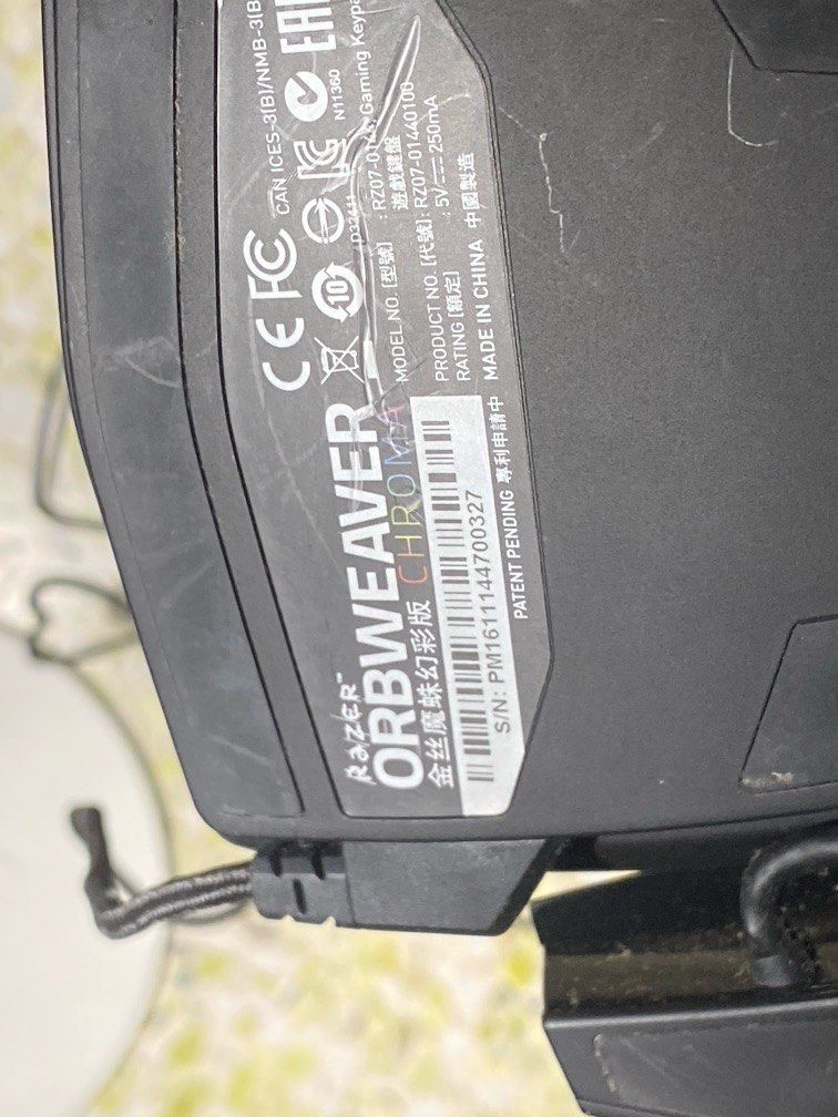 Razer Orbweaver chroma (rare), Computers & Tech, Parts & Accessories ...