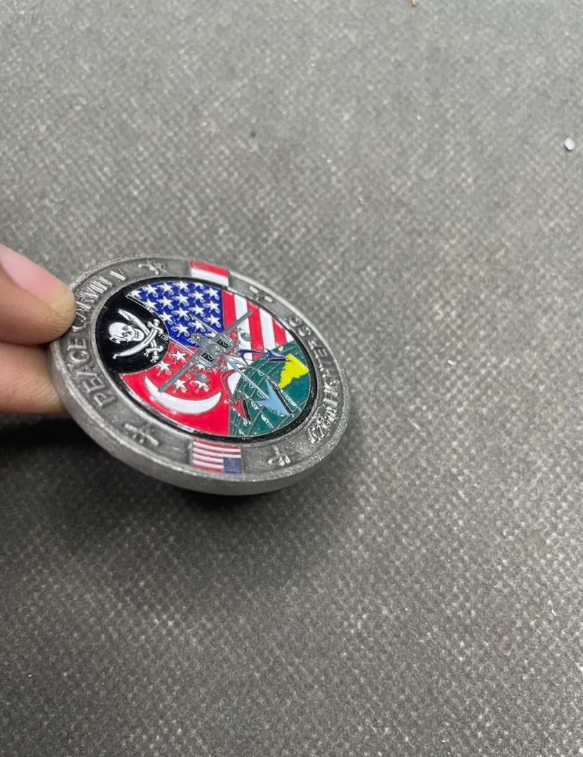 Republic of Singapore Air Force (RSAF) Commemorative Coin [Peace Carvin ...