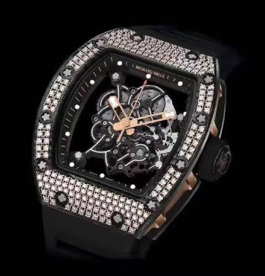 Richard Mille 055 Bubba Watson NTPT Diamond, Luxury, Watches on Carousell