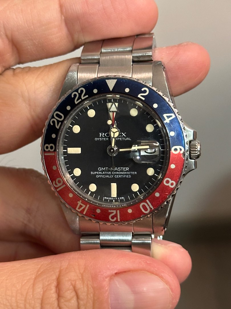 Rolex 1675 GMT Mint condition, Luxury, Watches on Carousell