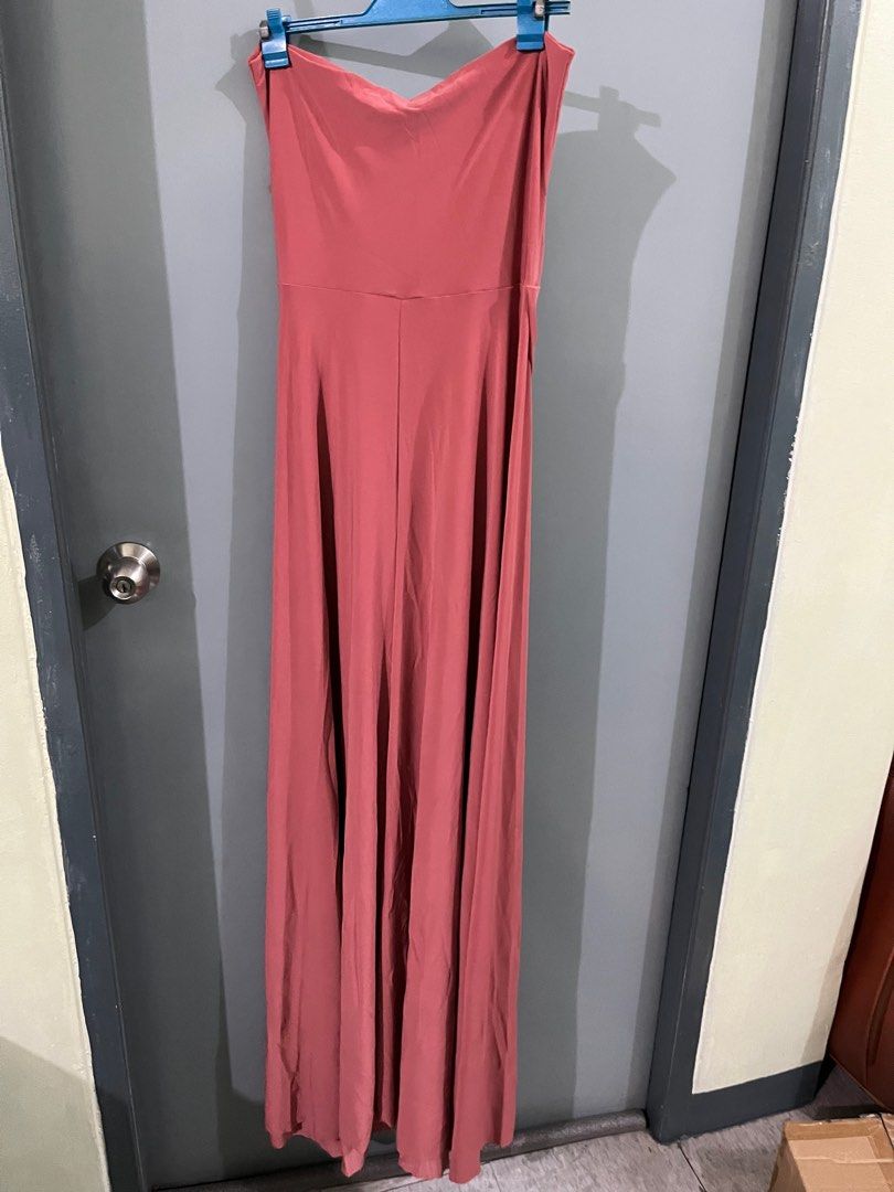 Rose Pink Infinity Gown FOR SALE, Women's Fashion, Dresses & Sets ...