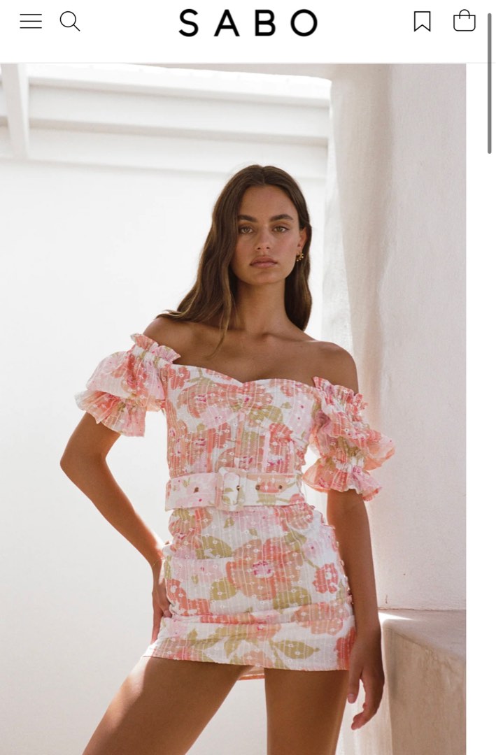 Sabo skirt corset dress, Women's Fashion, Dresses & Sets, Dresses on Carousell