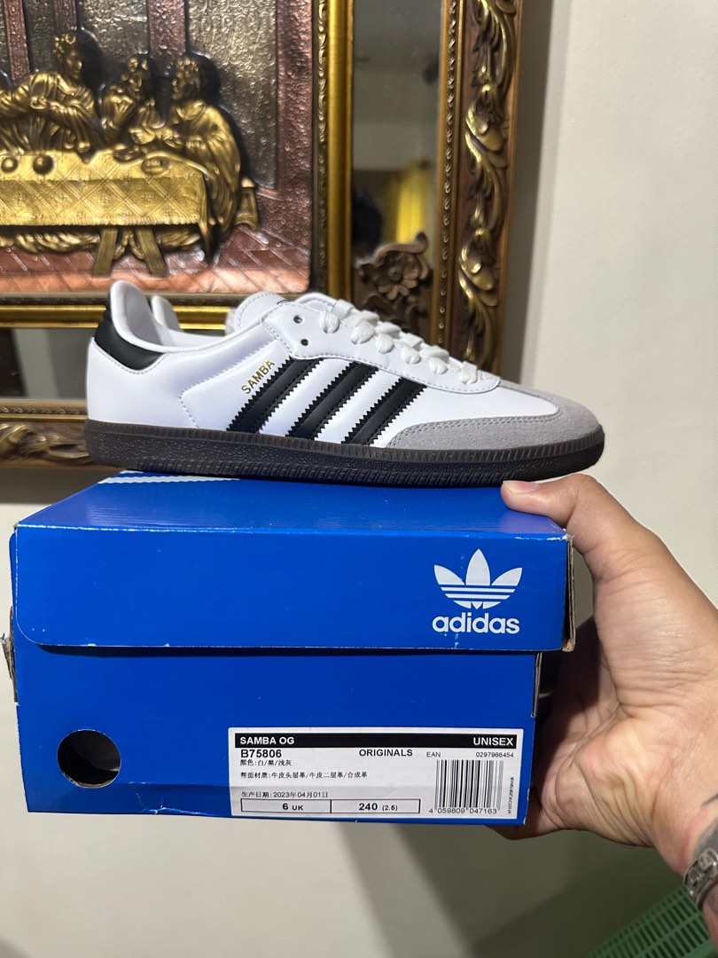 Samba OG 6.5 men / 7.5 women, Men's Fashion, Footwear, Sneakers on ...