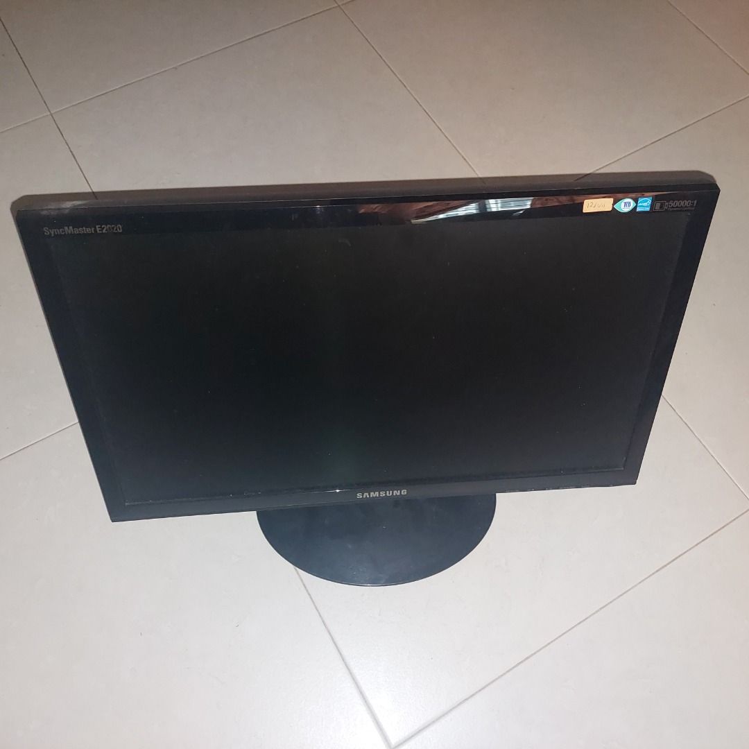 Samsung Monitor E2020, Computers & Tech, Parts & Accessories, Monitor ...