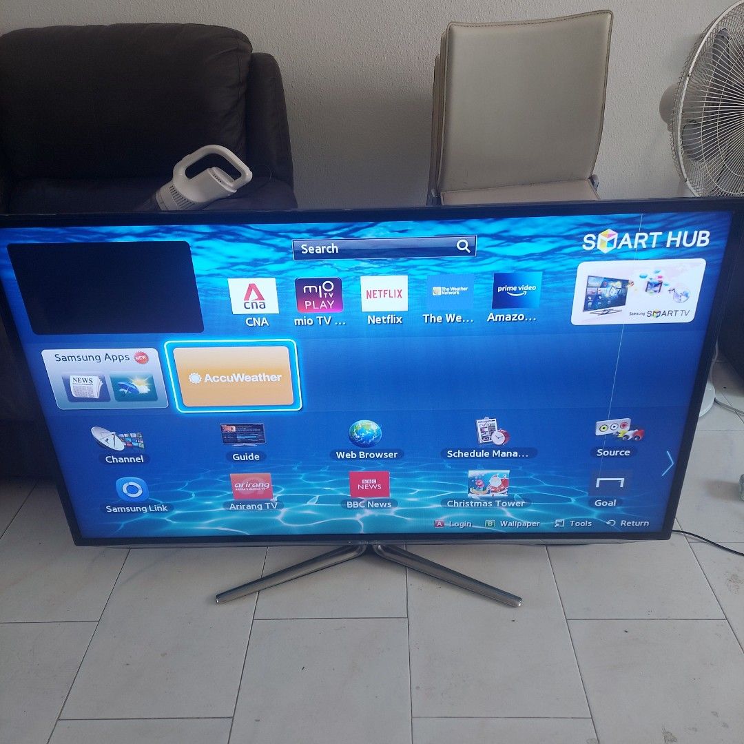 Samsung Smart TV 55inches, TV & Home Appliances, TV & Entertainment, TV ...