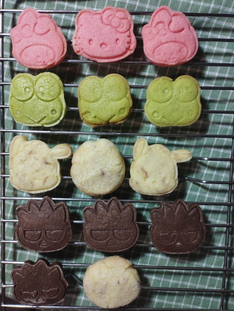 Sanrio Flavored Butter Cookies, Food & Drinks, Homemade Bakes on Carousell
