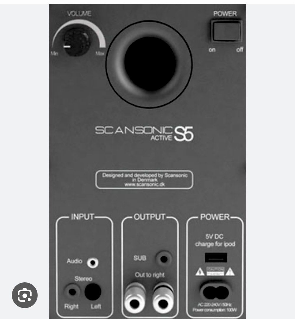 Scan Sonic S5 active bookshelf speakers, Audio, Soundbars, Speakers ...