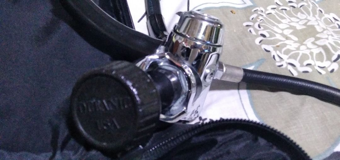 Scuba Dive Regulator complete Oceanic Omega with mini spg gauge octo ...