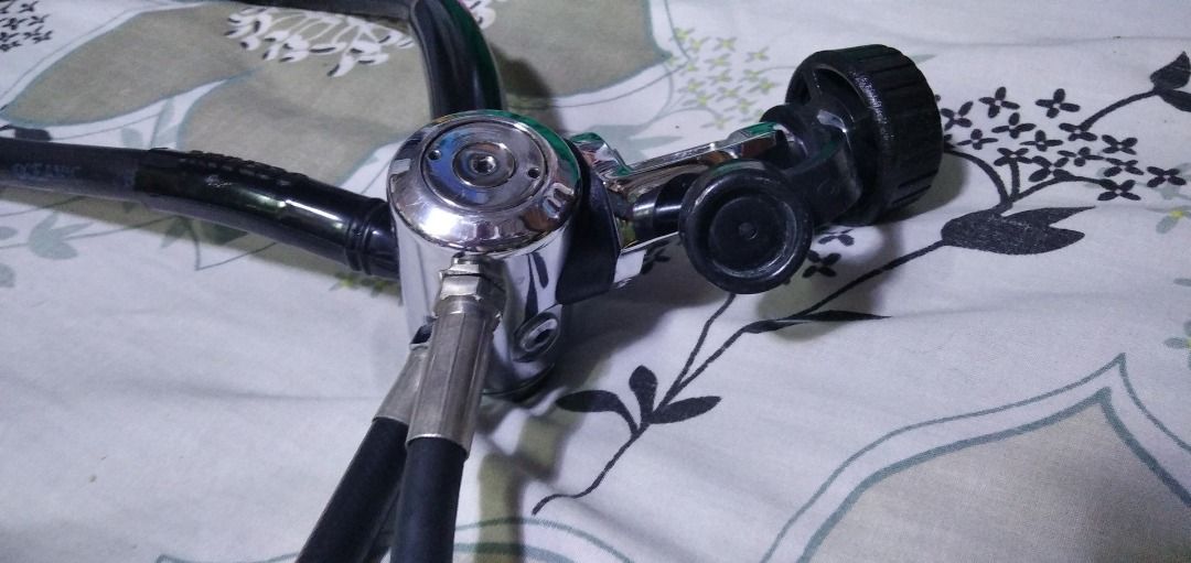 Scuba Dive Regulator complete Oceanic Omega with mini spg gauge octo ...