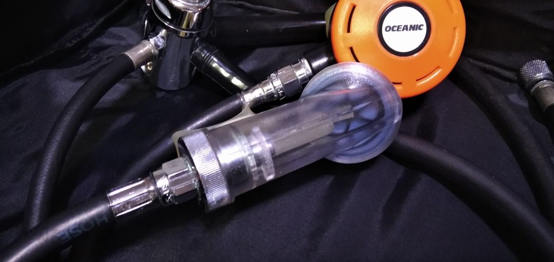 Scuba Dive Regulator complete Oceanic Omega with mini spg gauge octo ...