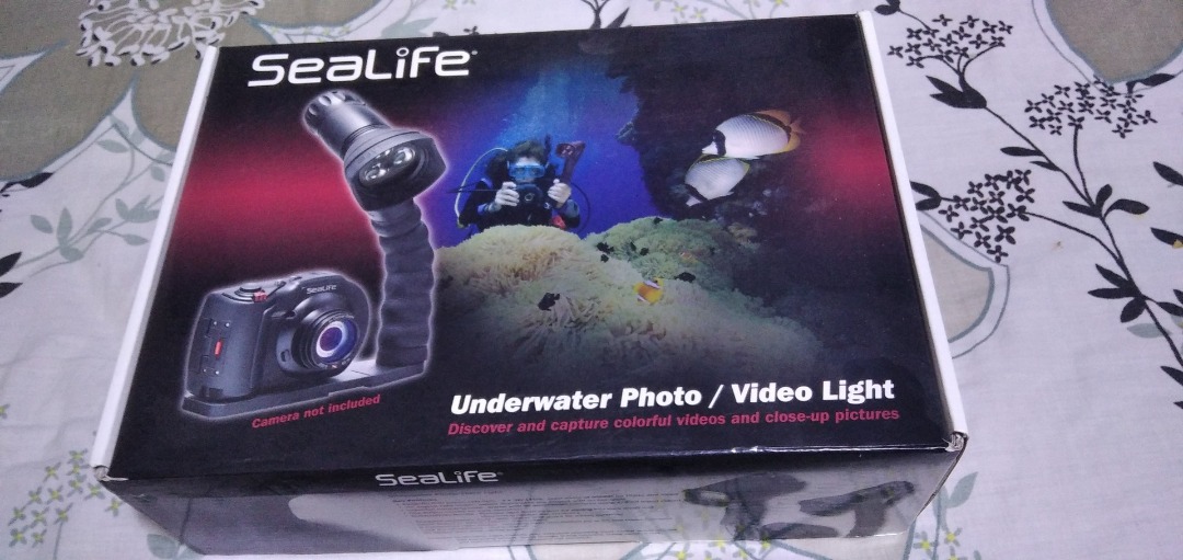 Sealife underwater scuba photography video light SL 980 LED with camera ...