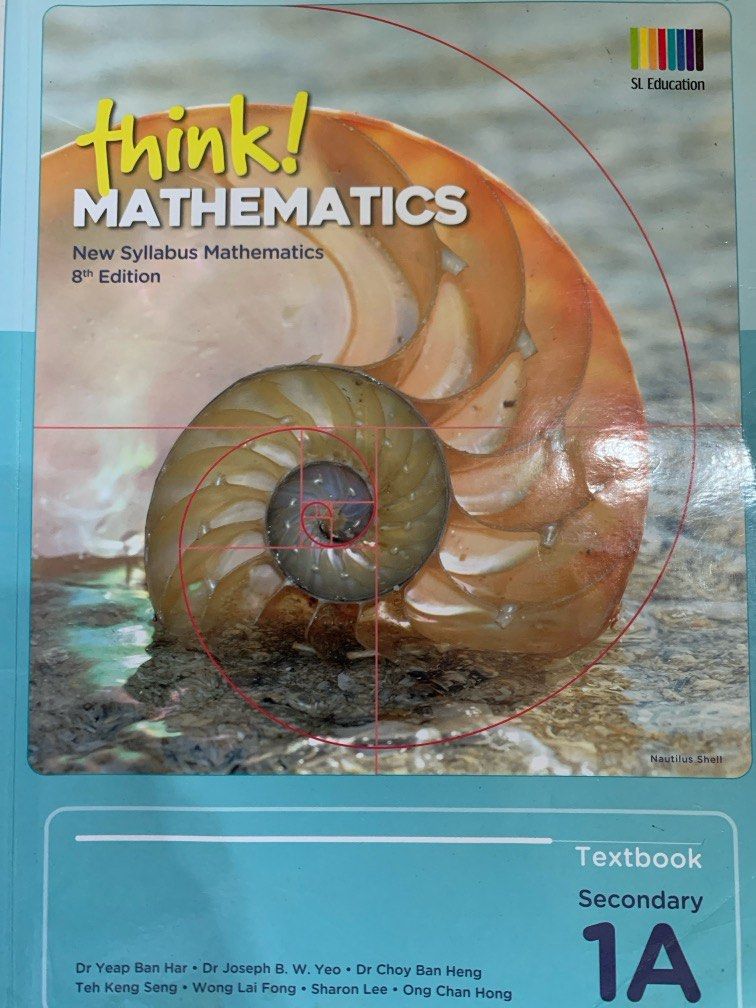Sec 1 Math Textbook, Hobbies & Toys, Books & Magazines, Textbooks on ...