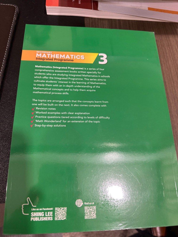 Secondary3/IP Math Year 3.Assessment Book, Hobbies & Toys, Books ...