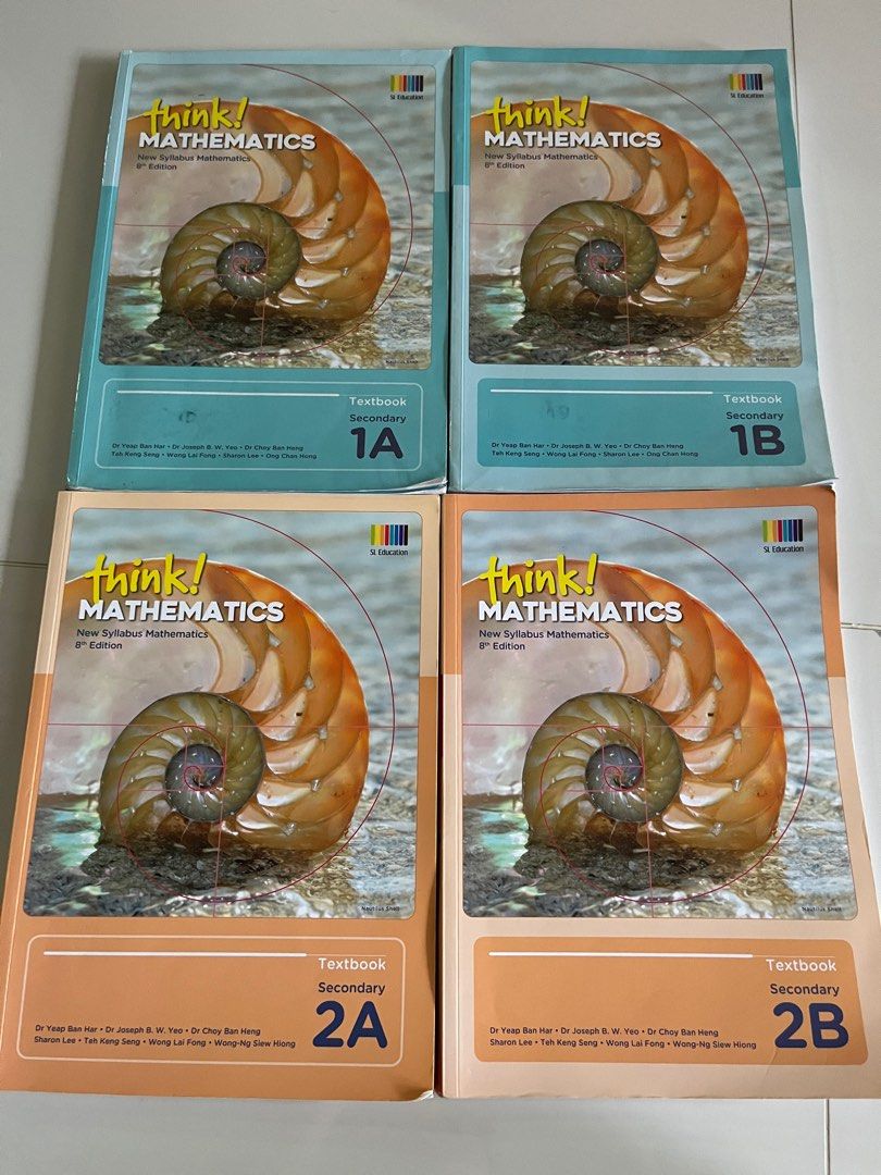 Secondary 1 and Secondary 2 Textbooks! Math/FCE/Animal Farm/Boom by ...
