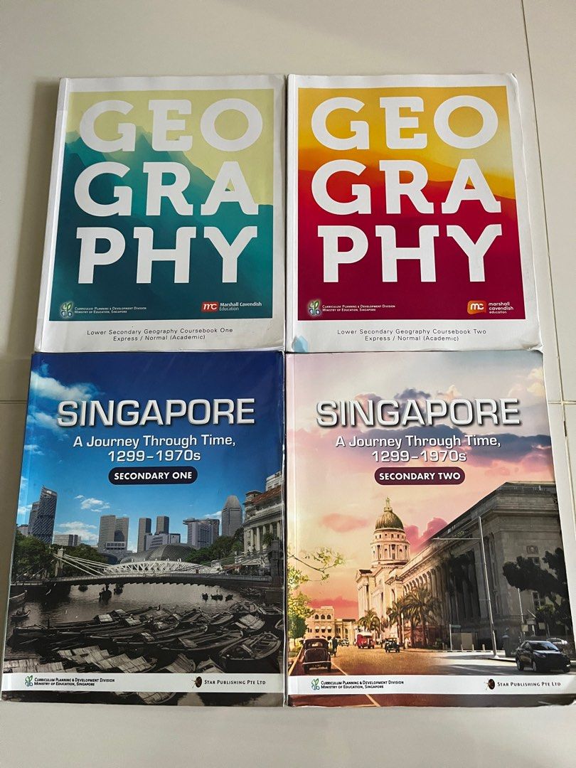 Secondary 1 and Secondary 2 Textbooks! Math/FCE/Animal Farm/Boom by ...