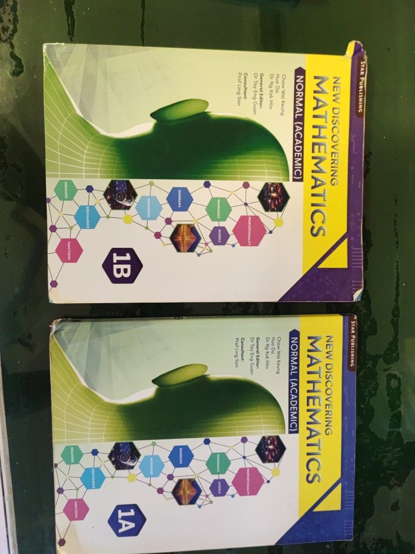Secondary 1 normal academic maths textbook, Hobbies & Toys, Books ...