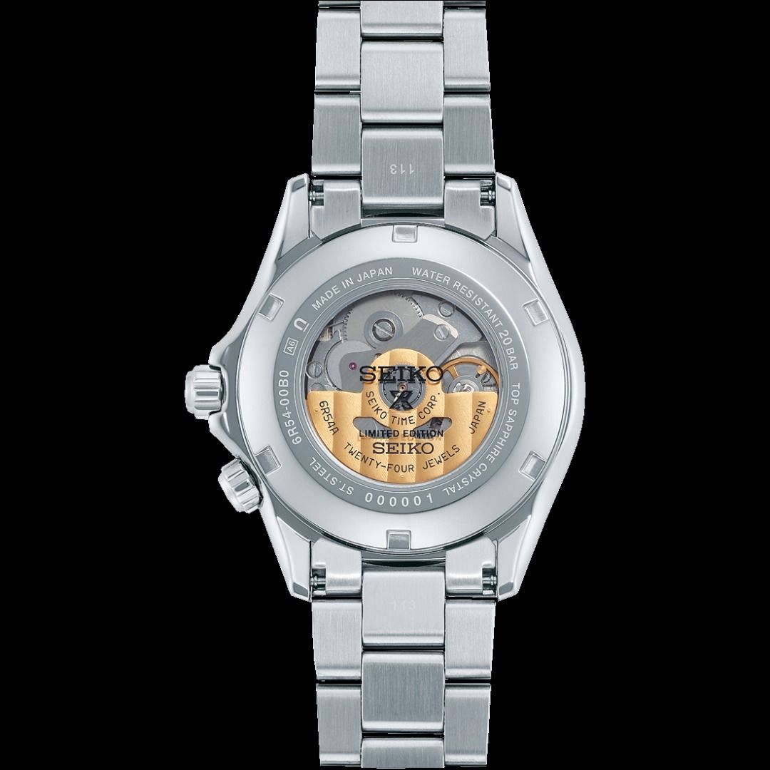 Seiko Prospex Alpinist 110th Anniversary Limited Edition GMT Silver ...