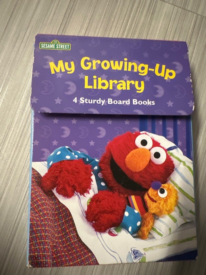 Sesame Street my growing up library set, Hobbies & Toys, Books ...