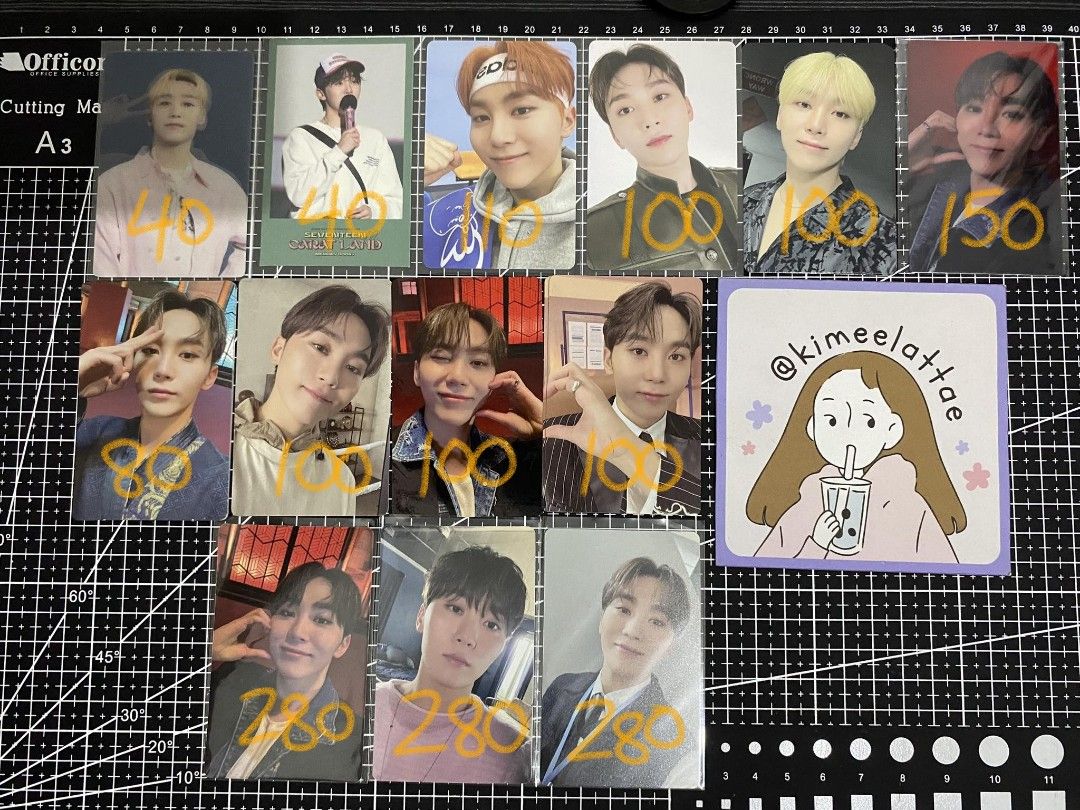 SEVENTEEN SVT BOO SEUNGKWAN PHOTOCARD PC, Hobbies & Toys, Memorabilia ...