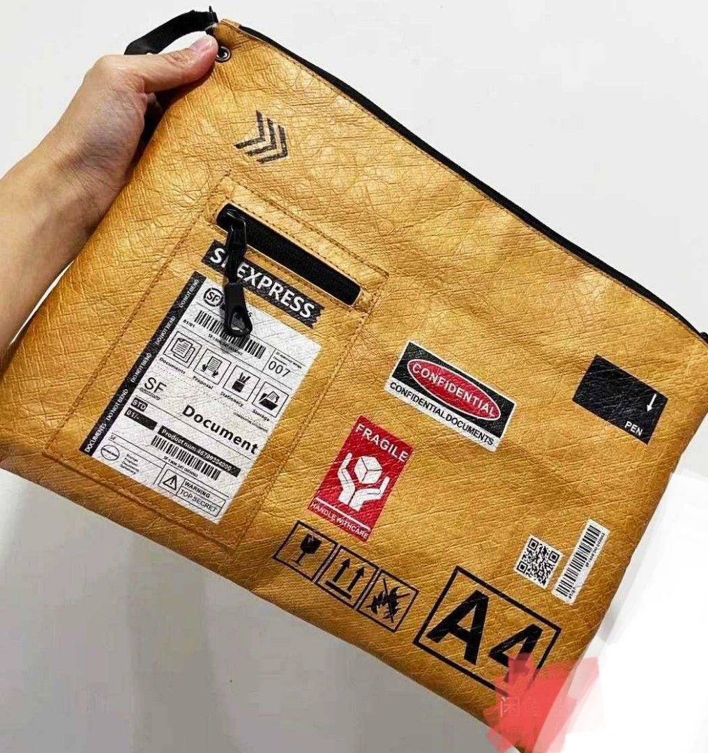 Sf Express Tvyek A4 envelope, Women's Fashion, Bags & Wallets, Clutches ...