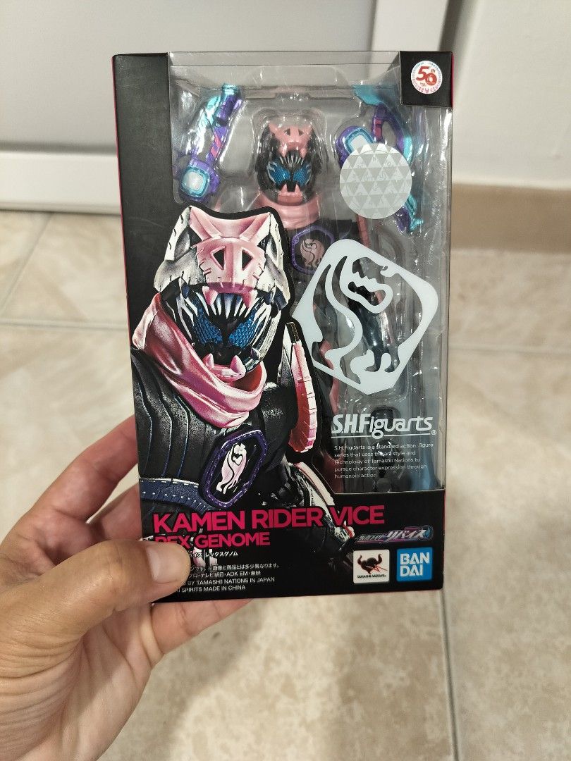 S.H.Figuarts Kamen Rider Vice Rex Genome, Hobbies & Toys, Toys & Games ...
