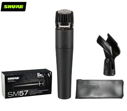 Shure SM57 - Dynamic Instrument Microphone Includes Stand Adapter And ...
