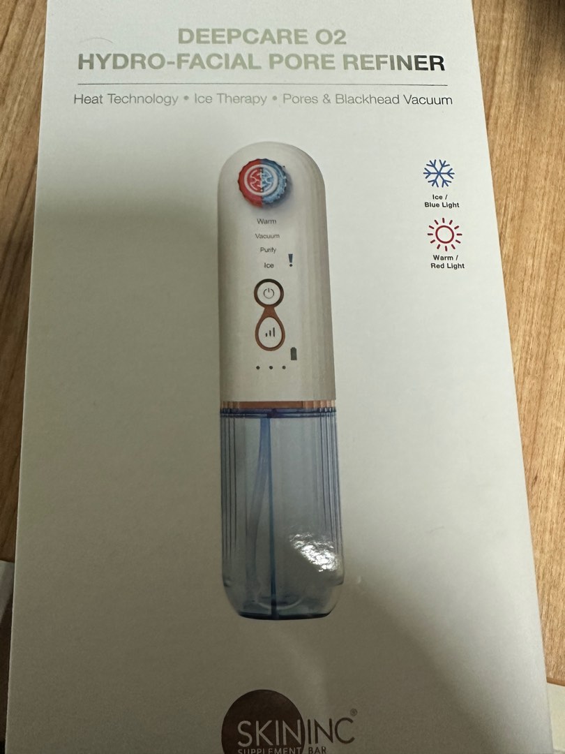 Skin Inc DEEPCARE O2 HYDRO-FACIAL PORE REFINER DEVICE, Beauty ...