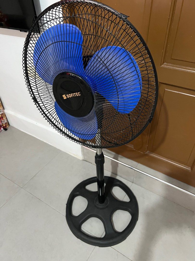 Sofitec black fan, Furniture & Home Living, Lighting & Fans, Fans on ...