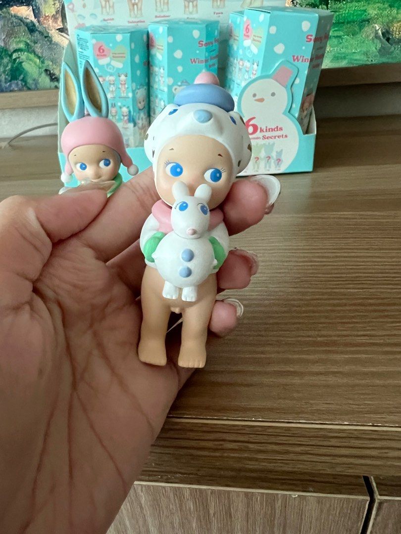 Sonny Angel WW Winter Wonderland Dalmatian Dalmi and Rabbit Set ...