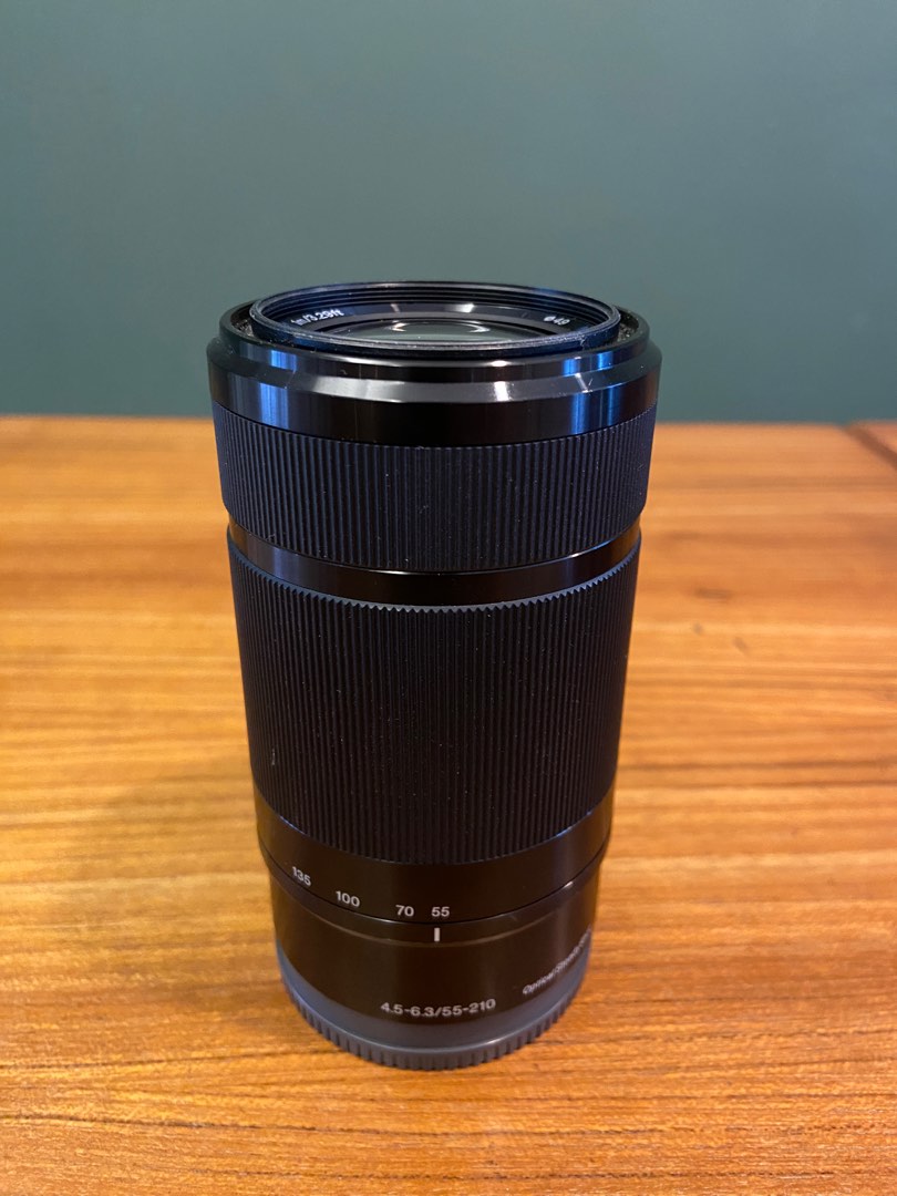 Sony 55-210mm f4.5-6.3 E Mount Telephoto Zoom Lens, Photography, Lens ...